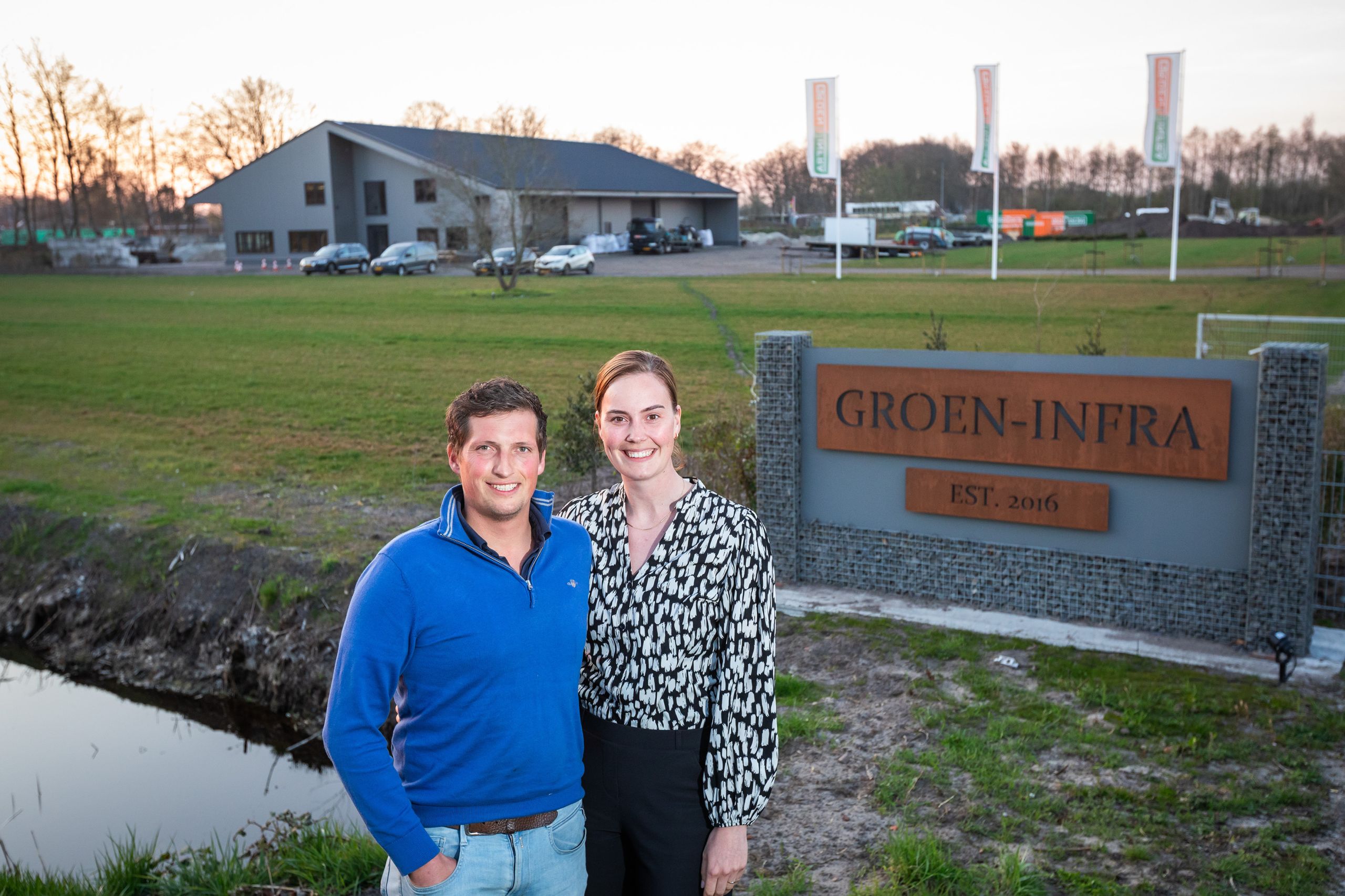 ‘Een voorbeeldproject voor groene inrichting van bedrijventerreinen en ...